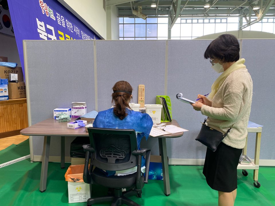 활동사진 - 코로나19 예방접종센터 모의훈련 평가 | 감염병관리지원단