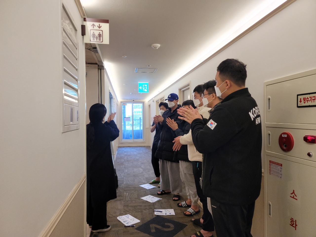 활동사진 - [코로나19 생활치료센터] 지원병사 교육 | 감염병관리지원단